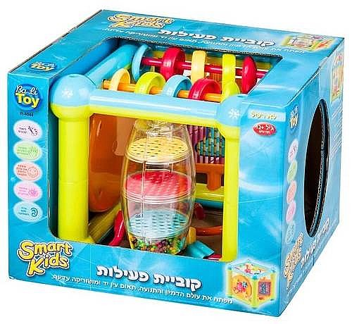 מקס בייבי | קובית פעילות BALI TOY | צעצועים | צעצועי התפתחות